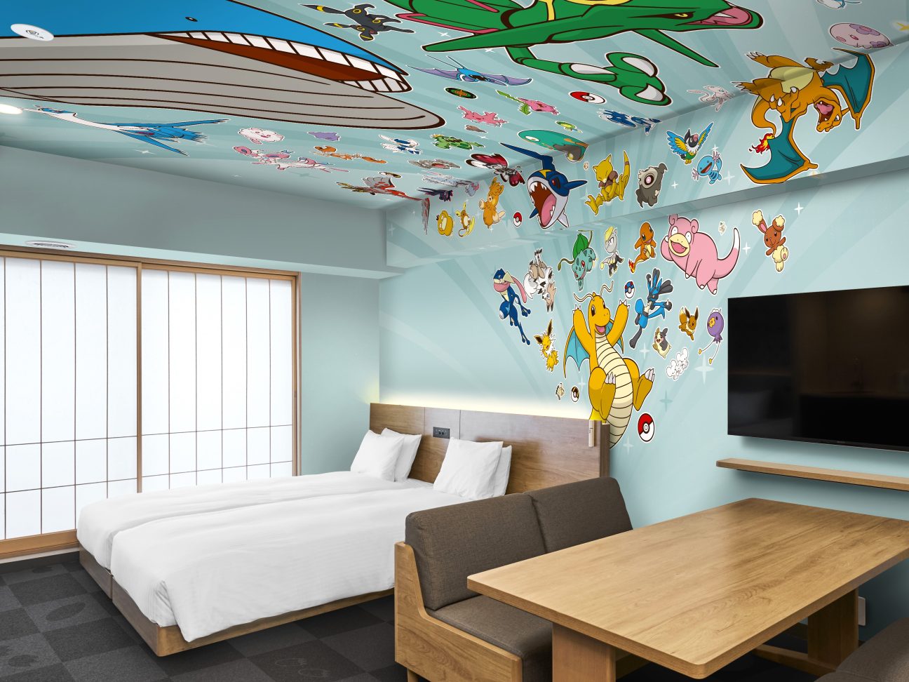 100 Pokémon Welcoming Guests in MIMARU’s Renewed Pokémon Room ...